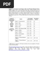 Landsat 8 Band Combinations Explained | PDF