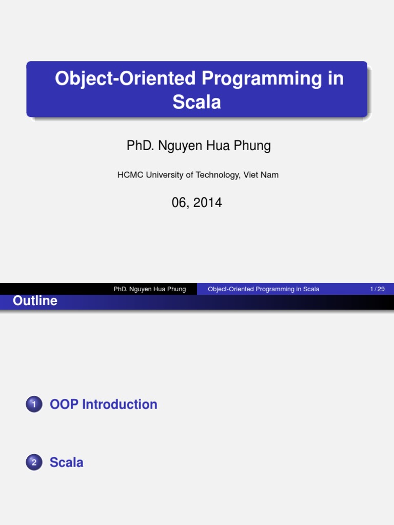 Oop Handout Princple Programming Language | PDF | Object Oriented ...