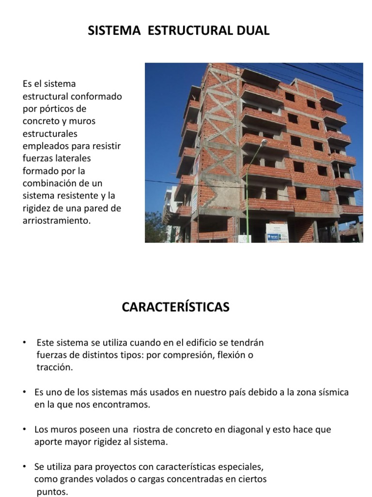 Sistema Estructural Dual | PDF