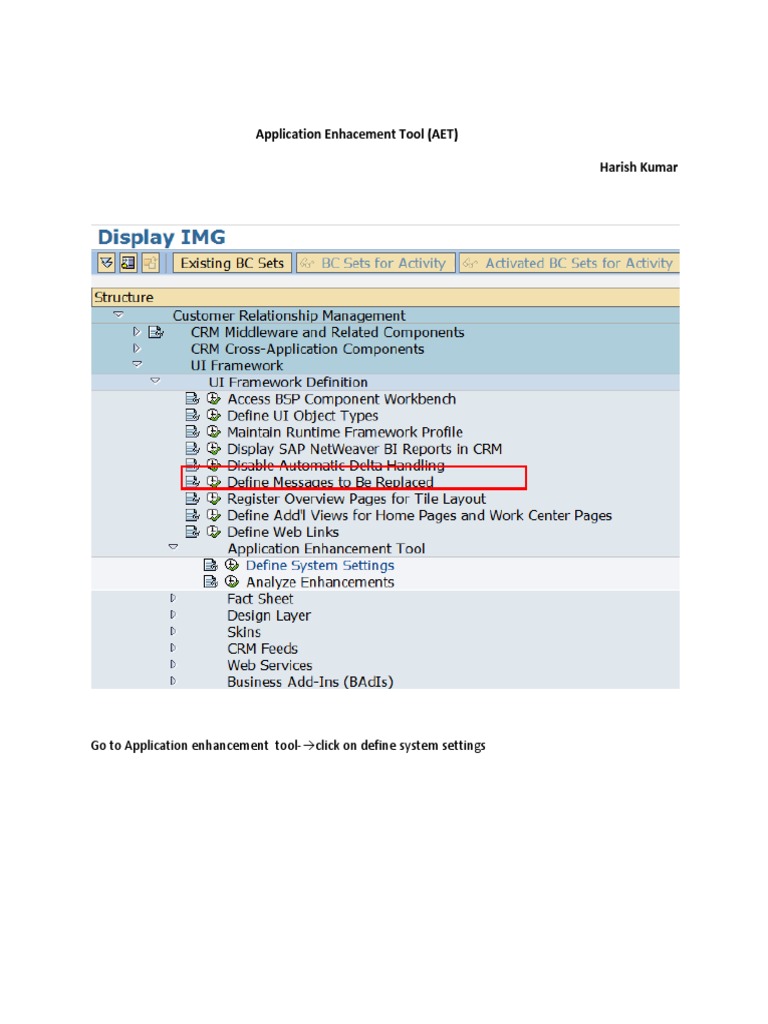Application Enhancement Tool Guide | PDF