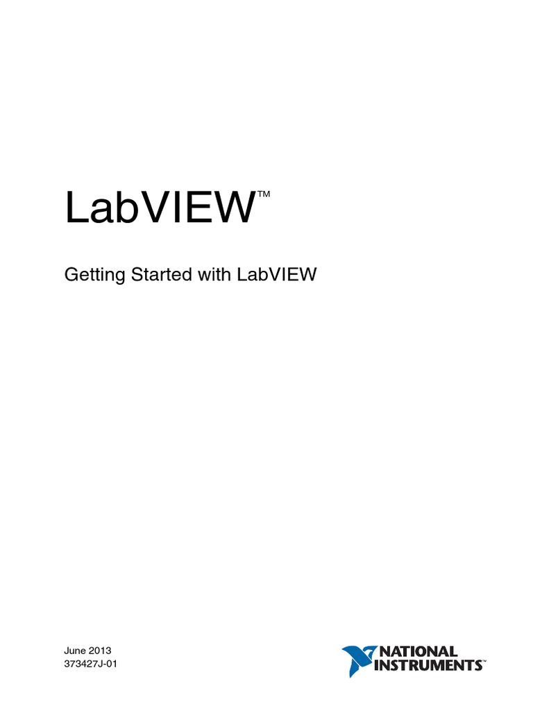 Labview: Getting Started With Labview | PDF