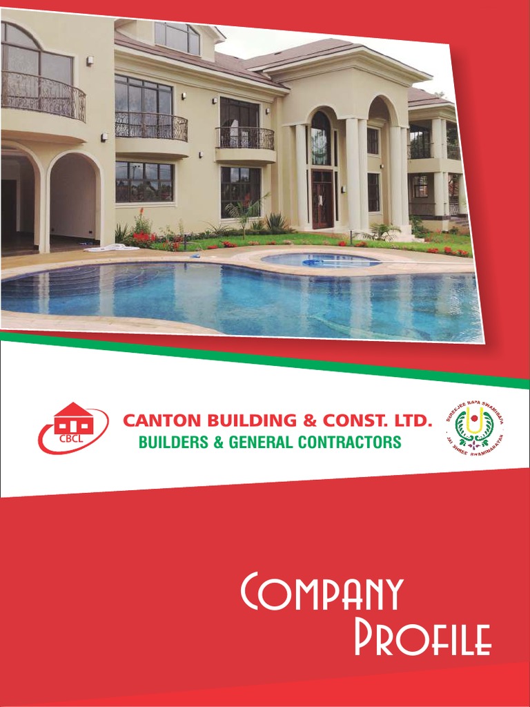 Company Profile: Canton Building & Const. LTD | PDF | Architect ...
