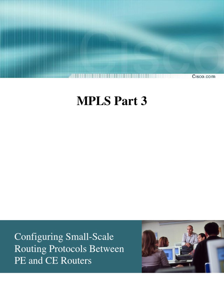 MPLS Part 3 | PDF | Multiprotocol Label Switching | Networking