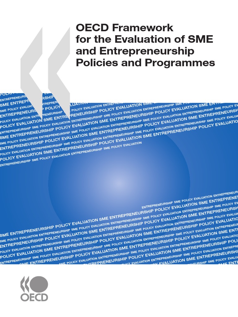 OECD Framework For The Evaluation of SME and Entrepreneurship Policies ...