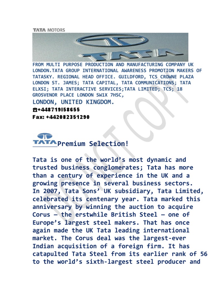 Tata Claim Form | PDF | Email | Business