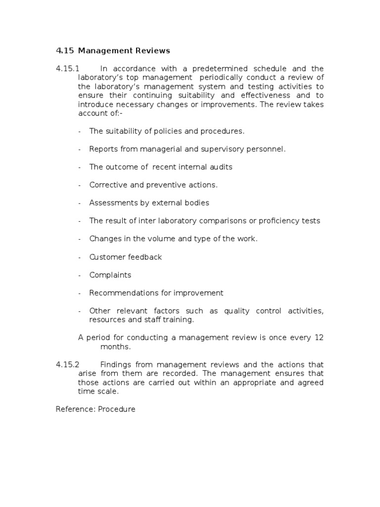 Management Review | PDF