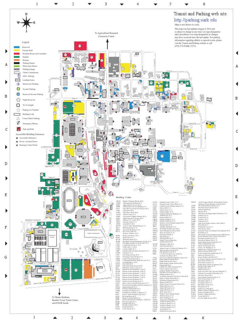 Parking Map For Seminar | PDF | Fraternities And Sororities | Student ...