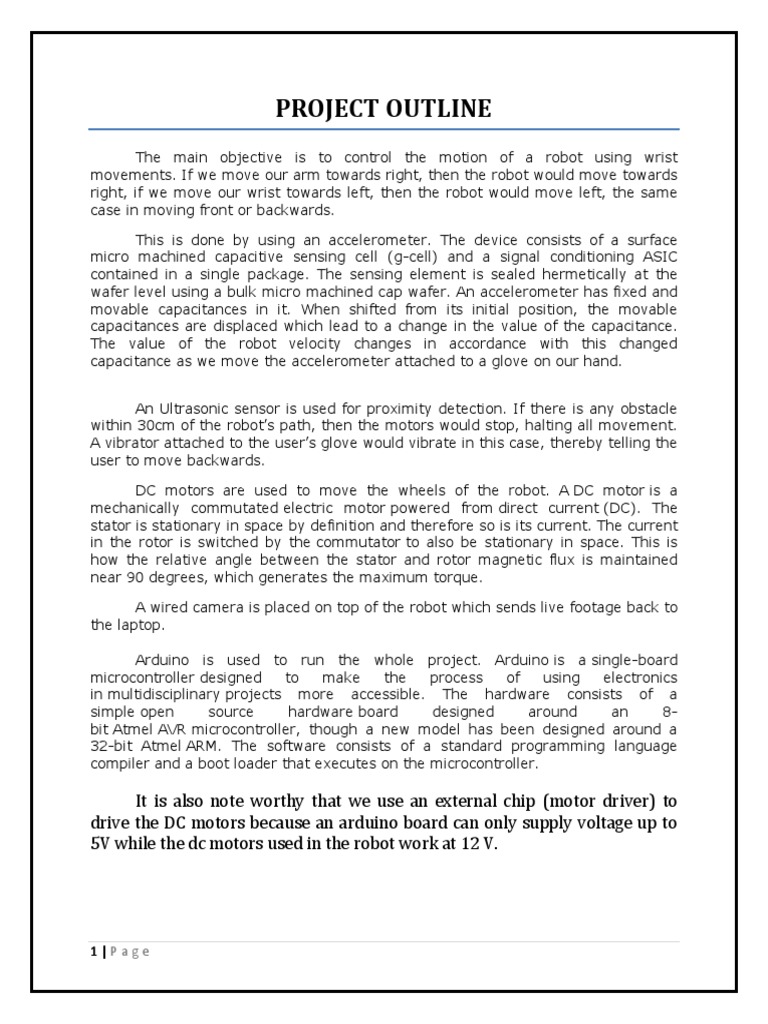 Accelerometer (PROJ REPORT) | PDF | Accelerometer | Arduino