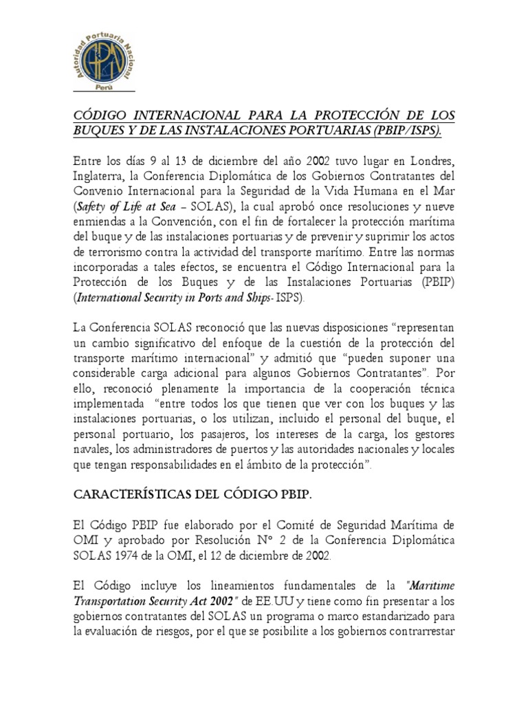 Codigo PBIP Apn | PDF | Transporte