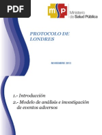 Formato Protocolo de Londres | PDF