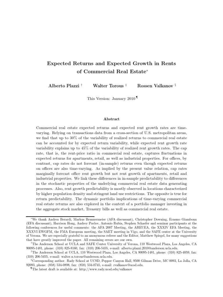 Real Estate | PDF | Covariance | Regression Analysis