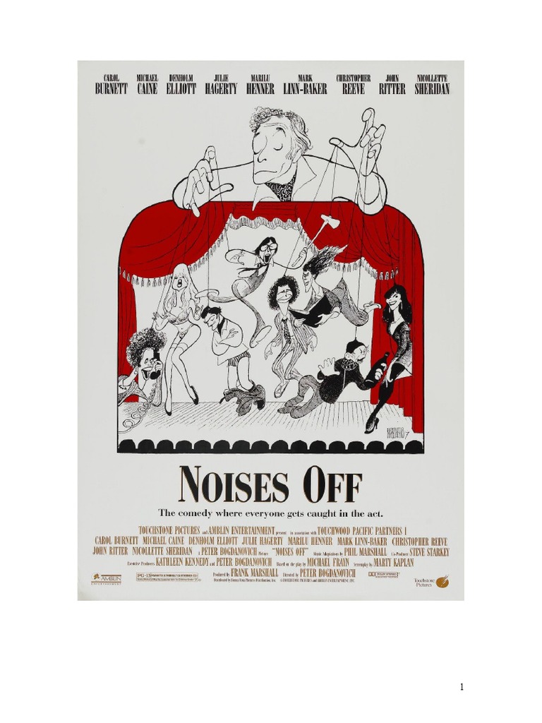 Noises Off Script | Descargar gratis PDF | Economía (general) | Business