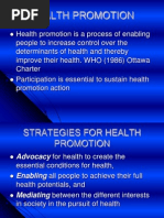 Occupational Therapy's Role in Health Promotion | PDF | Occupational ...