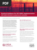 Generic 50001 Internal Audit Checklist | PDF | Audit | Internal Audit