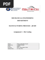 Casting Processes: Pros and Cons | PDF | Casting (Metalworking) | Casting