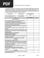 Contract Management Process Flowchart | PDF