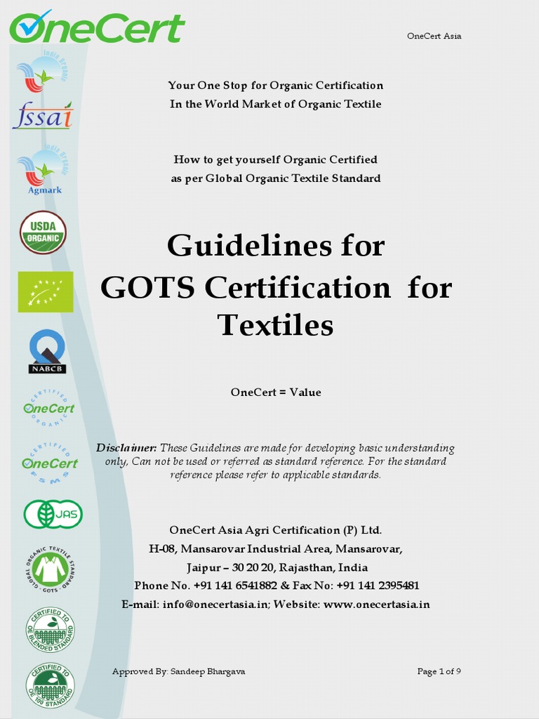 Guidelines Textiles | PDF | Wastewater | Business