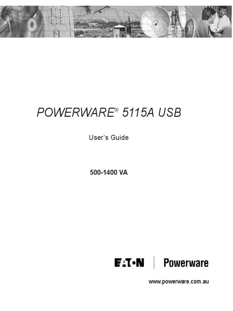 Eaton 5115 Tower Manual | PDF | Battery (Electricity) | Usb