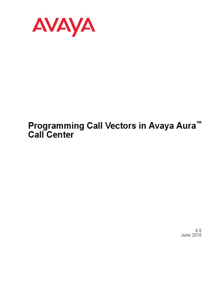 Programming Avaya Aura Call Vectors Pdf Variable Computer Science Source Code