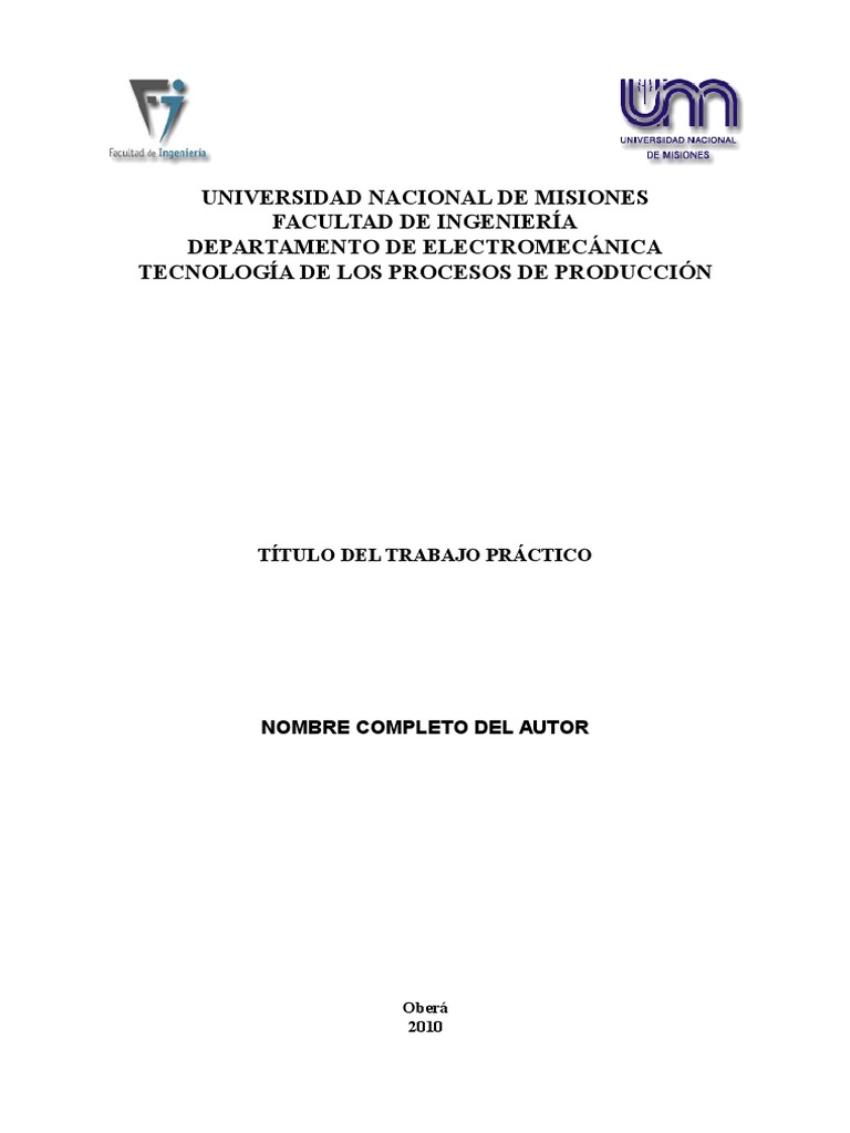 Modelo TP v2 | PDF | Informática | Tecnología digital