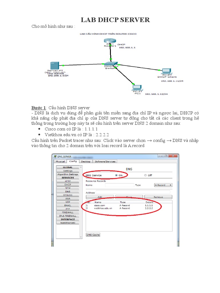 Lab DHCP Server | PDF