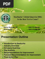 Starbucks (WAC) Business Strategy Analysis. Project Report | PDF ...