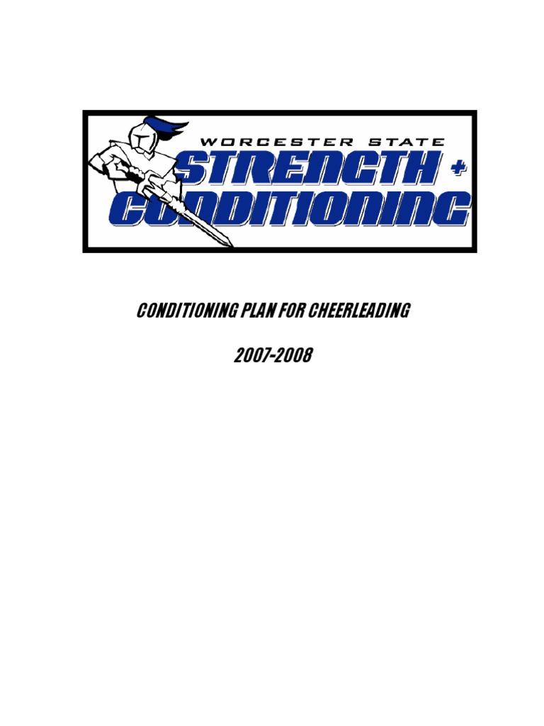 Cheerleading Conditioning | PDF | Weight Training | Strength Training