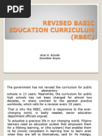Bec 2002 - Rbec | PDF | Curriculum | Learning