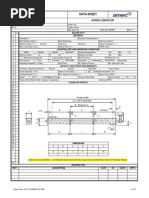 Screw Flight Development Calculation | PDF | Screw | Mechanical Engineering