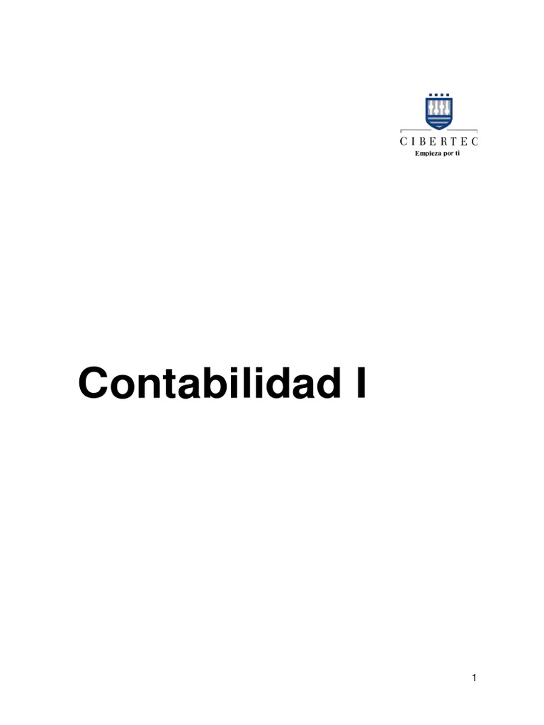 Contabilidad I - 2011-II | PDF | Principios contables generalmente ...
