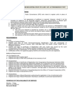 Application For New Certificate of Public Convenience (CPC) | PDF ...