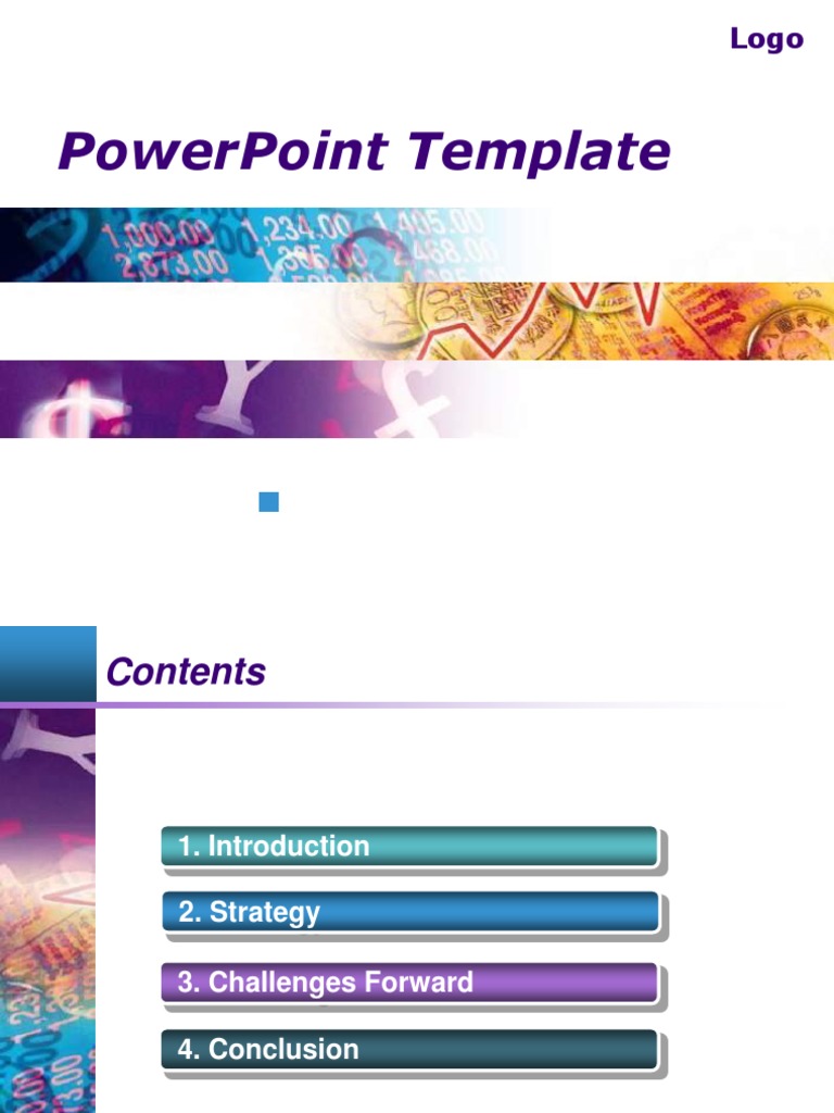 PowerPoint Template | PDF | Microsoft Power Point | Application Software