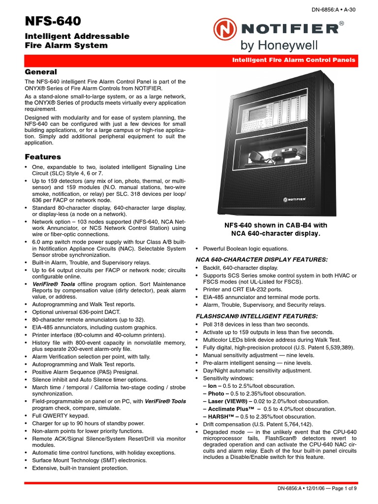 AFC-600 Addressable, Intelligent Fire Alarm Control Panel, 50% OFF