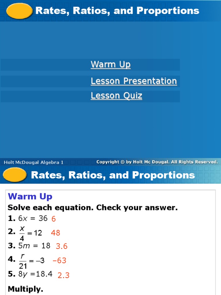 Ca Mod02 Les01 | PDF | Ratio | Speed