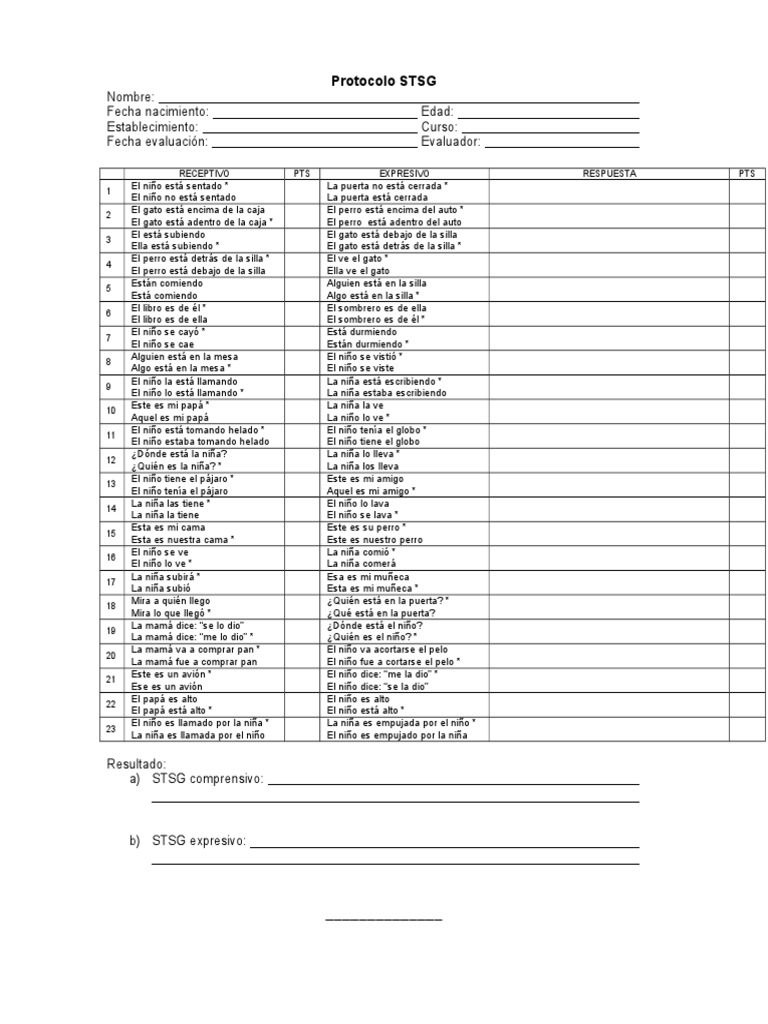 Evaluación de Comprensión y Expresión | PDF