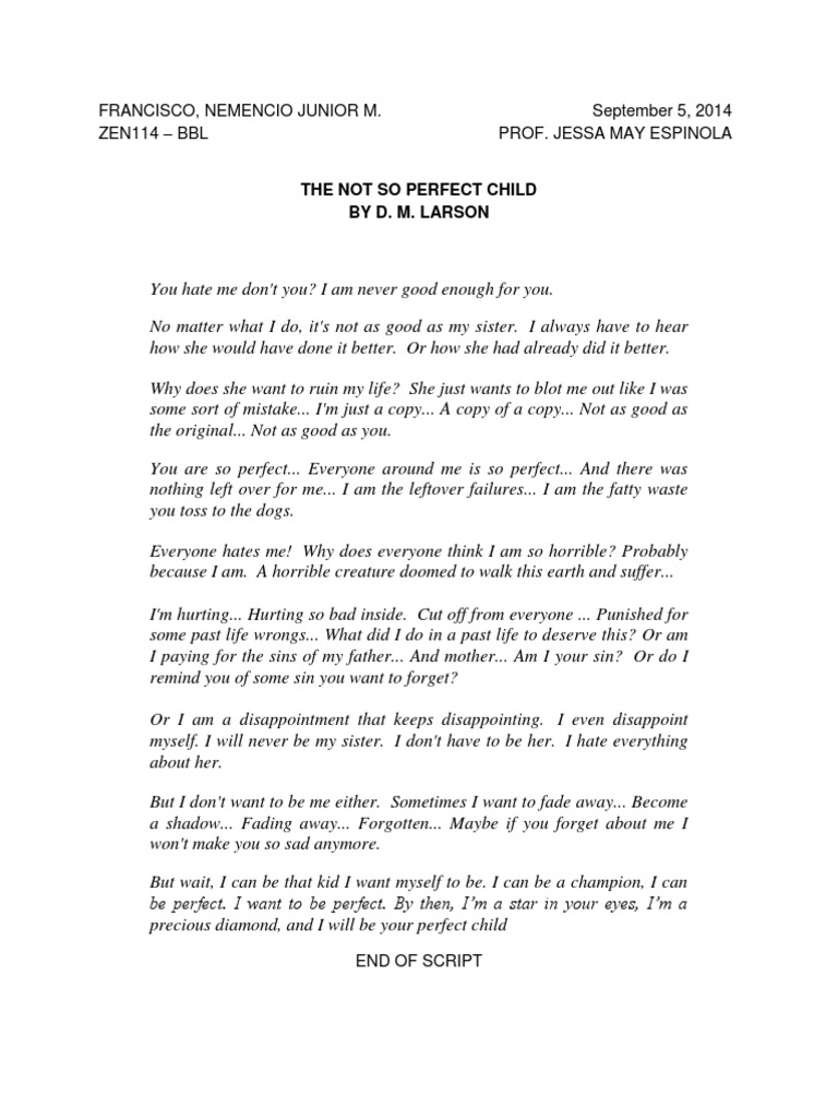 Dramatic Monologue | PDF