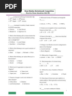 PWNSAT Sample Paper Class 10th Sample Paper Questions | PDF | Taste ...