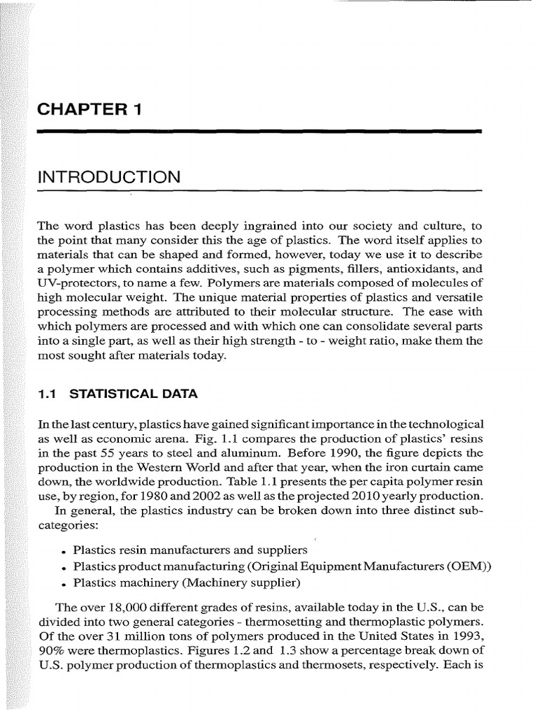 International Plastics Handbook - CH 1 - Introduction | PDF | Plastic ...