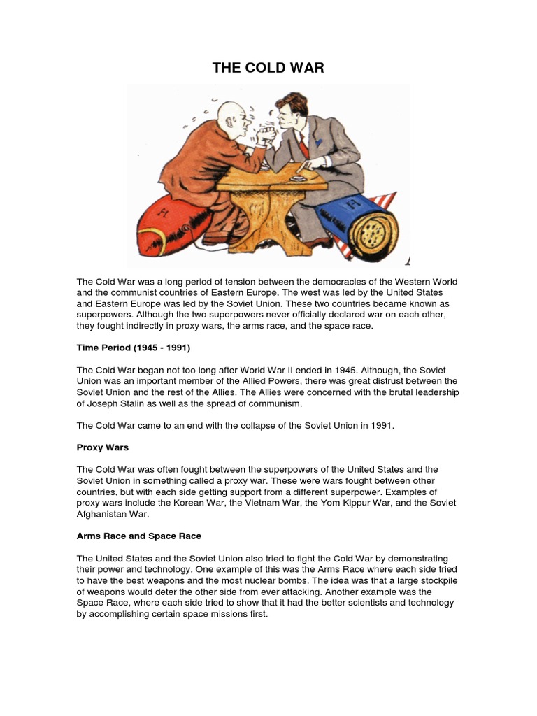 The Cold War | Download Free PDF | Cold War | Soviet Union