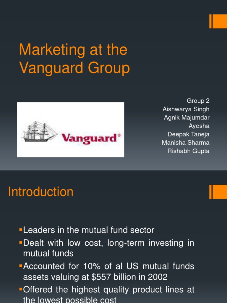 Vanguard Case Analysis - Group 2 | PDF
