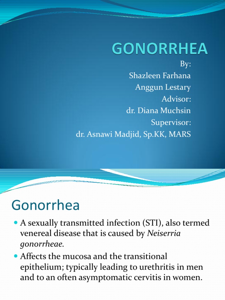Gonorrhea | Vagina | Sexually Transmitted Infection
