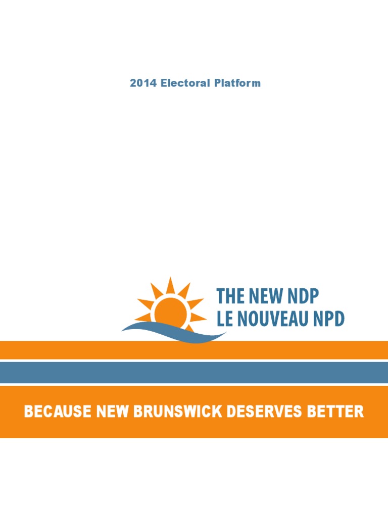 2014 NDP Election Platform | PDF | Primary Care | Physician