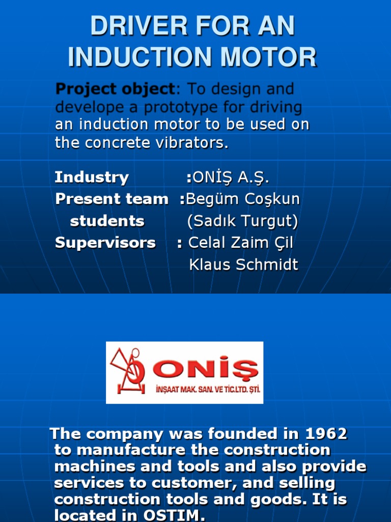 Driver For An Induction Motor | PDF | Voltage | Electrical Network