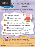 Peppa Pig S01E01 Muddy Puddles | PDF