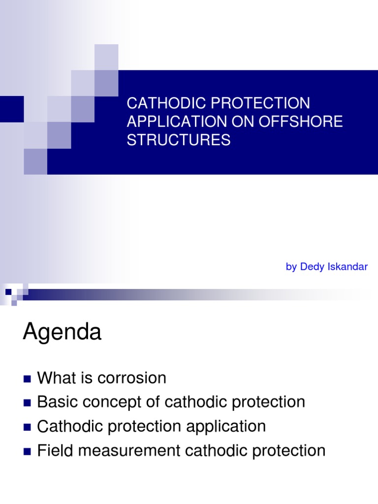 Cathodic Protection Application On Offshore Structures | PDF | Cathode ...