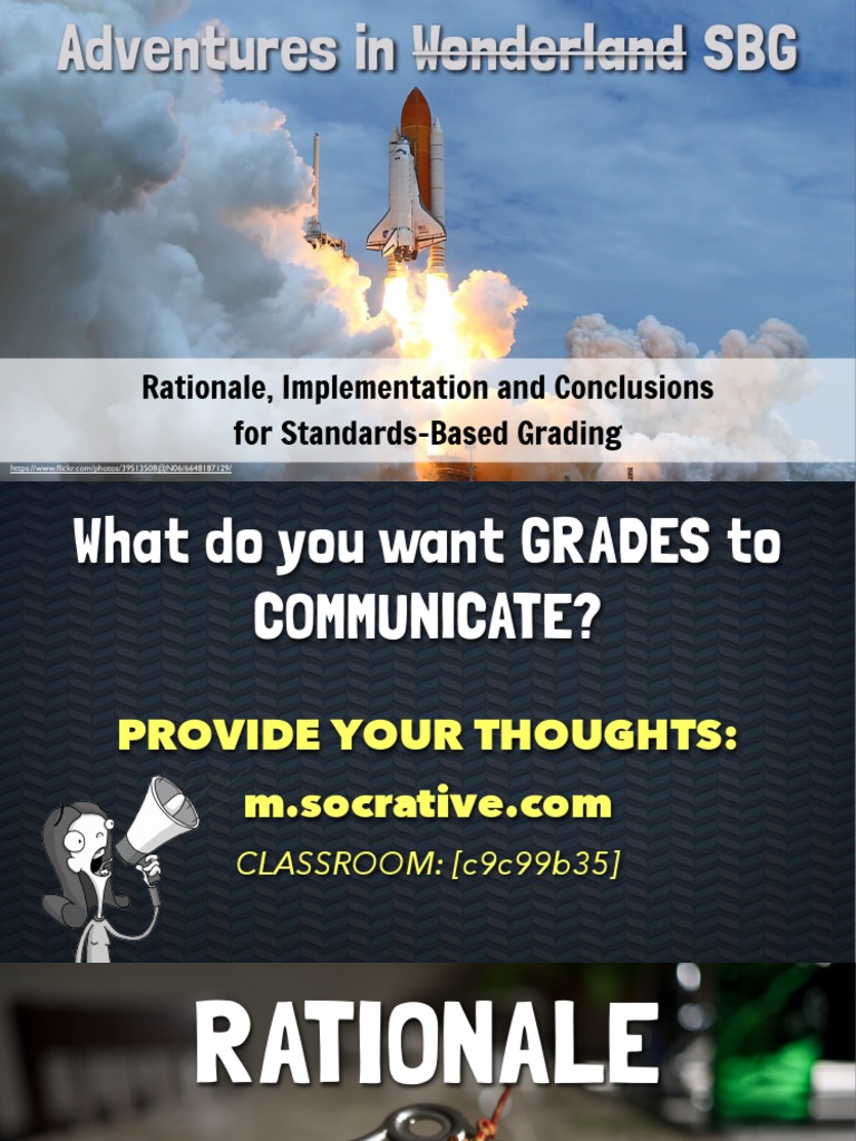 Standards-Based Grading Insights | PDF | Educational Assessment ...