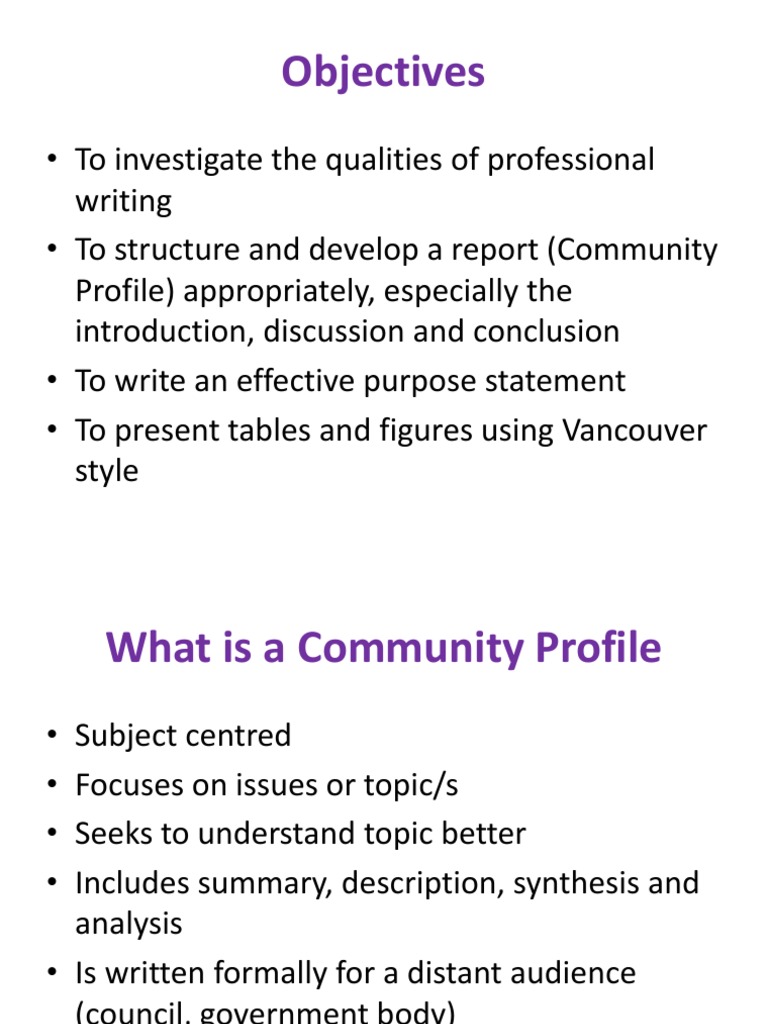 Community Profile | PDF | Logical Consequence | Survey Methodology