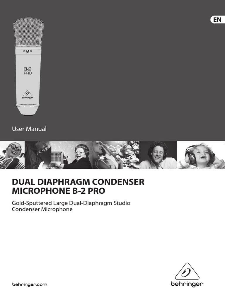 B-2 PRO Microphone User Manual | PDF | Microphone | Decibel