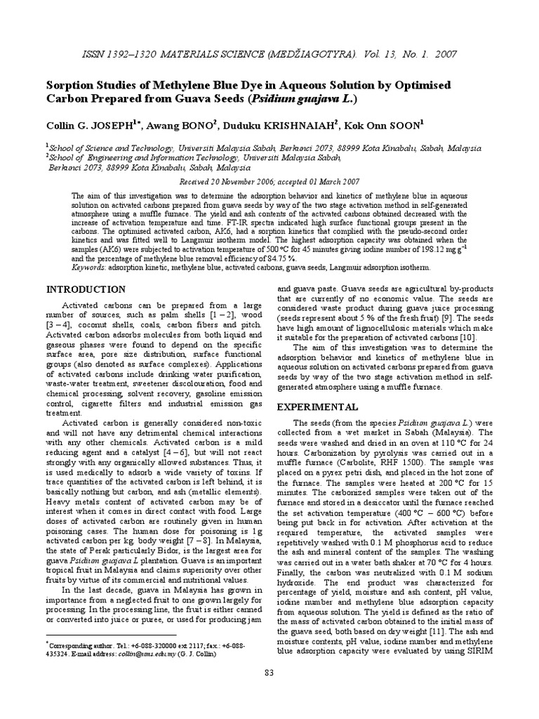 18 Testing... (pp.83-87) | PDF | Adsorption | Chemistry