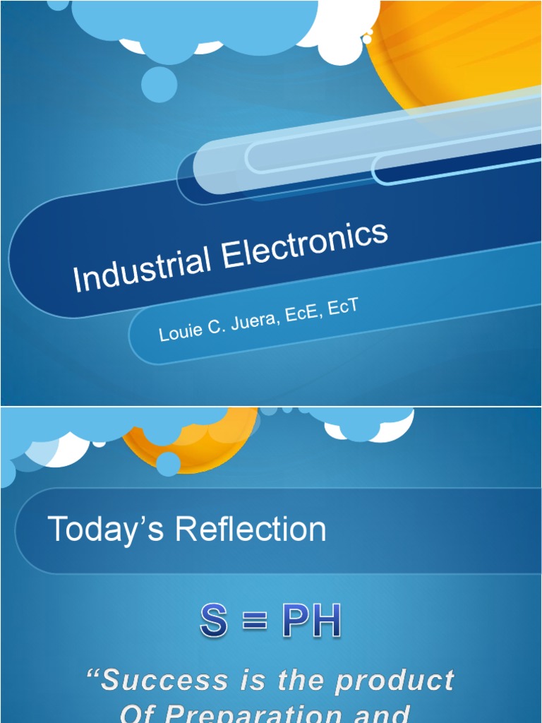 Industrial Electronics | PDF | Diode | Power Electronics